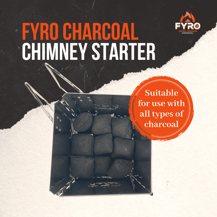 FYRO BBQ Charcoal Chimney Starter (Foldable) – BBQGrill SG – BBQgrill.SG